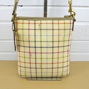 Coach | Bags | Coach Plaid Print Cross Body Bag 32 | Poshmark
